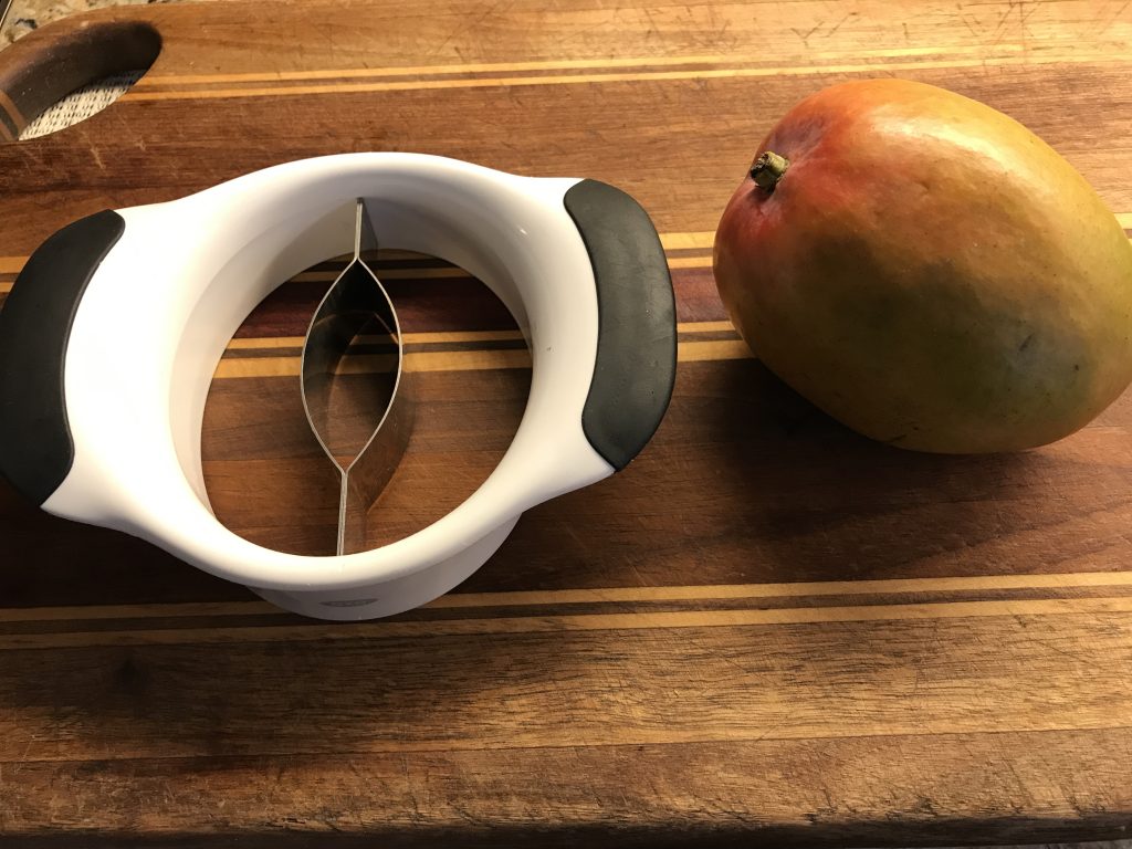 Gadget of The Day-Mango Cutter - Foodie Pat
